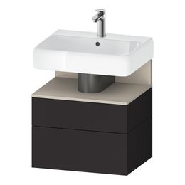 Duravit Waschtischunterschrank Qatego 59x47x59cm, T m/Gr m, 1 Kast, 1 Ausz. (QA4393083800000)