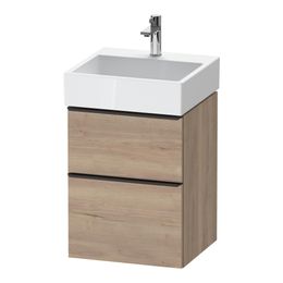 Duravit Waschtischunterschrank D-Neo 48,4x44,2cm, sw/Ei ma, 1 Kast, 1 Ausz. (DE43700BD550000)