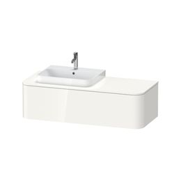 Duravit Waschtischunterschrank Happy D.2 Plus 130x55cm, 1 A, f AWT, Beck. li, we. hgl (HP4942L2222)