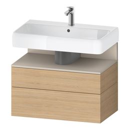 Duravit Waschtischunterschrank Qatego 79x47x59cm, T m/E N, 1 Kast, m Nischenb (QA4394083300010)