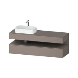 Duravit Waschtischunterschrank Qatego 160x55x60cm, ba m, Pl, B li, Nischenb (QA4777043430010)