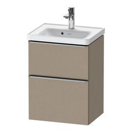 Duravit Waschtischunterschrank D-Neo 48,4x37,2x62,5cm, 1 Kast, ES geb/Leinen (DE4350070750000)