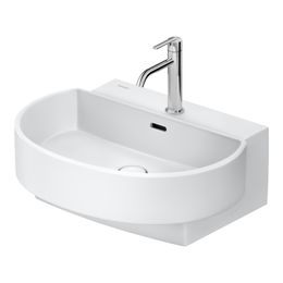 Duravit Waschtisch Balcoon 60x48cm, w sm, m Hahnl., &Uuml;L, Hahnloch (241160AC00)