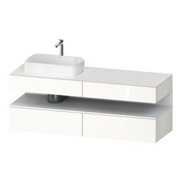 Duravit Waschtischunterschrank Qatego 160x55x60cm, w m/we g, Pl, Beck. li (QA4777018220000)