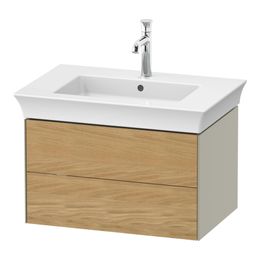 Duravit Waschtischunterschrank o. ES White Tulip 41x68,4x45,8cm, 2 SBK, E N tau s-matt (WT43410H5600010)