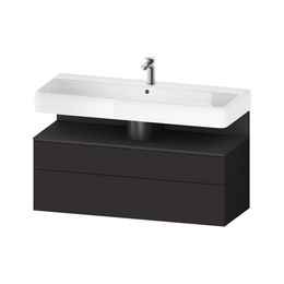 Duravit Waschtischunterschrank Qatego 119x47x59cm, gra m/Gr m, 1 Kast, m B (QA4396049800010)