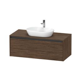 Duravit Waschtischunterschrank Ketho.2 120x55cm, N d, Pl m 1 Ausschn, wandh&auml;ngend (K24887021210000)
