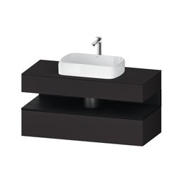 Duravit Waschtischunterschrank Qatego 120x55x60cm, E sw/gra m, Pl, 1 Kast (QA4732016800000)