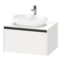 Duravit Waschtischunterschrank Ketho.2 80x55cm, w m, Pl m 1 Ausschn, wandh&auml;ngend (K24885084840000)