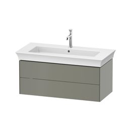 Duravit Waschtischunterschrank White Tulip 98,4x45,8cm, st-g m, 2 Schubk., wandh&auml;ngend (WT434209292)