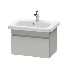 Duravit Waschtischunterschrank Com DuraStyle 58x36,8cm, betongrau matt, 1 Auszug (DS637900707)