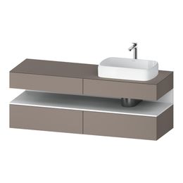 Duravit Waschtischunterschrank Qatego 160x55x60cm, w m/ba m, Pl, B r, Nischenb (QA4778018430010)