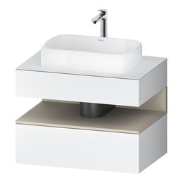 Duravit Waschtischunterschrank Qatego 80x55x60cm, T m/we m, Pl, 1 Schubkast. (QA4730083180000)