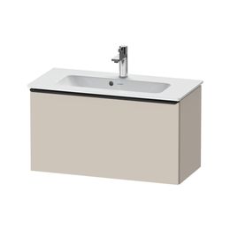 Duravit Waschtischunterschrank D-Neo Compact 81x37,2, sw/Taup ma, 1 Ausz., wandh&auml;ngend (DE42690BD910000)