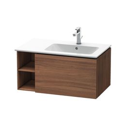 Duravit Waschtischunterschrank L-Cube 82x48,1x40cm, 1 A, Beck. re, Nussb Nat (LC619207979)