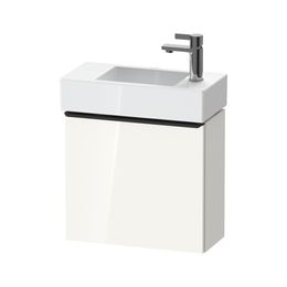 Duravit Waschtischunterschrank D-Neo 48,4x22,2x44cm, 1 T&uuml;r, An L, sw/w hgl (DE4219LBD220000)