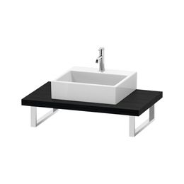 Duravit Konsole DuraStyle f AWT, 1 Ausschn, St&auml;rke 4.5cm, Ei sw (DS102C01616)