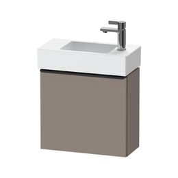 Duravit Waschtischunterschrank D-Neo 48,4x22,2x44cm, 1 T&uuml;r, An L, sw/Bas ma (DE4219LBD430000)