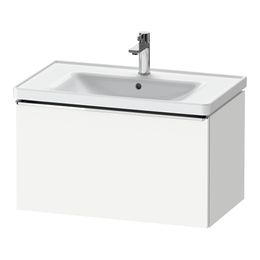 Duravit Waschtischunterschrank D-Neo 78,4x45,2cm, chr/we ma, 1 Ausz., wandh&auml;ngend (DE4255010180000)