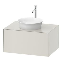 Duravit Waschtischunterschrank o. ES White Tulip 75,1x35x 41cm, boden, Nord we. s-matt (WT4975039390010)