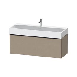 Duravit Waschtischunterschrank D-Neo 118,4x44,2cm, sw/Leinen, 1 Ausz., wandh&auml;ngend (DE42750BD750000)
