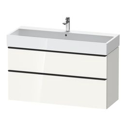 Duravit Waschtischunterschrank D-Neo 118,4x44,2cm, sw/w g, 1 Schubk., 1 Ausz. (DE43750BD220000)