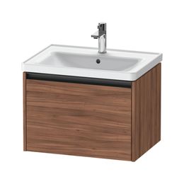Duravit Waschtischunterschrank Ketho.2 63,4x45,5cm, Nussb Nat, 1 Ausz., wandh&auml;ngend (K25082079790000)