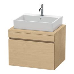 Duravit Waschtischunterschrank DuraStyle 70x54,8cm, Ei Nat, f&uuml;r Konsole, 1 Auszug (DS531103030)