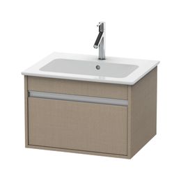 Duravit Waschtischunterschrank Ketho 60x47,5cm, leinen, 1 Auszug, wandh&auml;ngend (KT641807575)