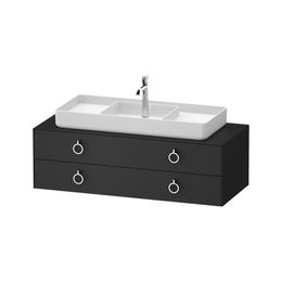 Duravit Waschtischunterschrank White Tulip 130x55cm, B mi, gra m, k Ein/o Be (WT4992M58580000)