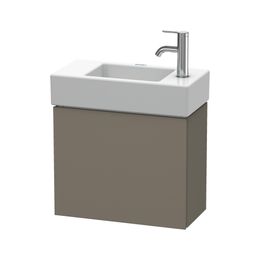 Duravit Waschtischunterschrank L-Cube 48x24x40cm, wd, T&uuml;r li, flan. Gr s-matt (LC6246L9090)