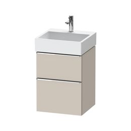 Duravit Waschtischunterschrank D-Neo 48,4x44,2cm, chr/Taup m, 1 Kast, 1 Ausz. (DE4370010910000)