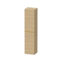 Duravit Hochschrank D-Neo 40x36cm, 1 T&uuml;r, 5 B&ouml;, An L, g pol/Ei Nat (DE1328L34300000)