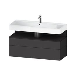Duravit Waschtischunterschrank Qatego 119x47x59cm, gra m/Gr m, 1 Kast, m B (QA4396080490010)
