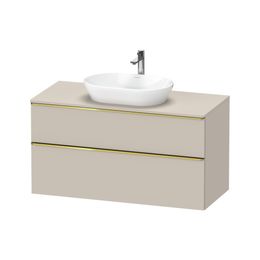 Duravit Waschtischunterschrank D-Neo 120x55cm, g pol/Tau m, 2 SBK, 1 A, 1 Pl (DE4969034910000)