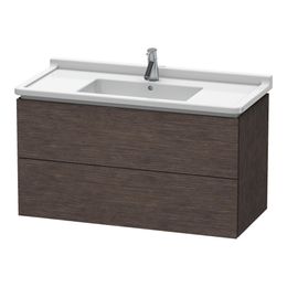 Duravit Waschtischunterschrank L-Cube 102x46,9cm, E dkl. geb., 2 Schub., wandh&auml;ngend (LC626607272)