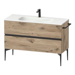 Duravit Waschtischunterschrank boden Sivida 121x59,2x47,7cm, 2 Schub., E Marm, G sw (SV46530BD550000)