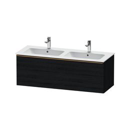 Duravit Waschtischunterschrank D-Neo 128x46,2x44cm, 1 A, wd, b geb/Eiche sw (DE4265004160000)