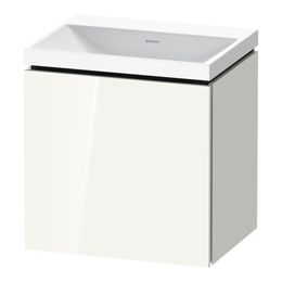 Duravit M&ouml;bel-Set L-Cube 45x35x48cm, 1 T&uuml;r, An L, o HL, we. hgl (LC6948N22220000)