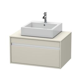 Duravit Waschtischunterschrank Ketho 80x55cm, T, f AWT mitt., 1 Ausz., wandh&auml;ngend (KT669409191)