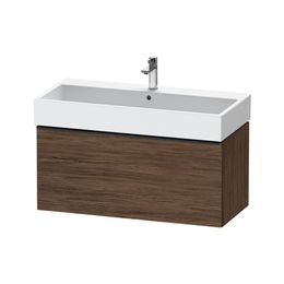Duravit Waschtischunterschrank D-Neo 98,4x44,2cm, sw/Nuss d, 1 Ausz., wandh&auml;ngend (DE42740BD210000)