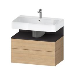 Duravit Waschtischunterschrank Qatego 79x47x59cm, gra m/E N, 1 Kast, m B (QA4394080300010)