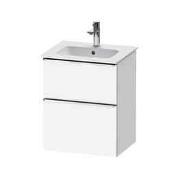 Duravit Waschtischunterschrank D-Neo 51x40,2cm, 1 Kast, 1 A, wandh&auml;ngend, chr/we ma (DE4360010180000)