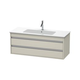 Duravit Waschtischunterschrank Ketho 120x47,5cm, Tau, 2 Schubk., wandh&auml;ngend (KT643109191)