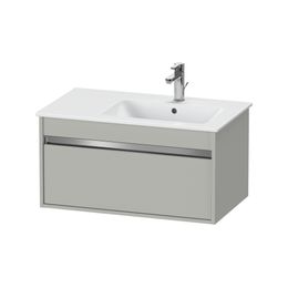 Duravit Waschtischunterschrank Ketho 80x47,5cm, betongr ma, 1 Ausz., wandh&auml;ngend (KT641900707)