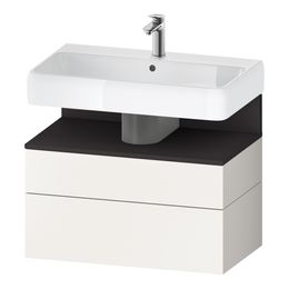 Duravit Waschtischunterschrank Qatego 79x47x59cm, gra m/we m, 1 Kast, m B (QA4394080840010)