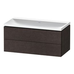 Duravit M&ouml;bel-Set L-Cube 100x48x48cm, o HL, E dkl. geb., 2 Schub. (LC6952N72720000)