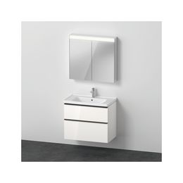 Duravit M&ouml;bel-Set D-Neo 800mm, wei&szlig; Hochglanz (DE011602222)