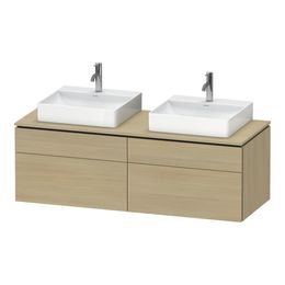 Duravit Waschtischunterschrank L-Cube 142x55x48,2cm, 2 SBK, med. E, k EinrSy (LC4872B71710000)