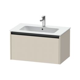 Duravit Waschtischunterschrank Ketho.2 81x48cm, Tau matt, 1 Auszug, wandh&auml;ngend (K25063083830000)